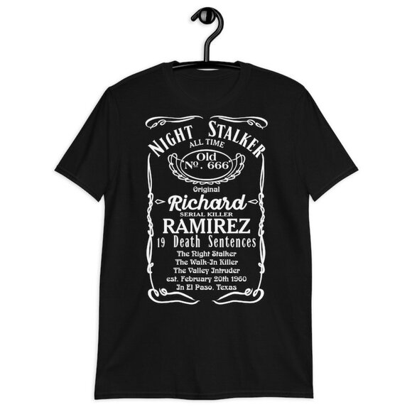 Danjord | Shirts | True Crime Junkie Richard Ramirez Whiskey Aaron ...